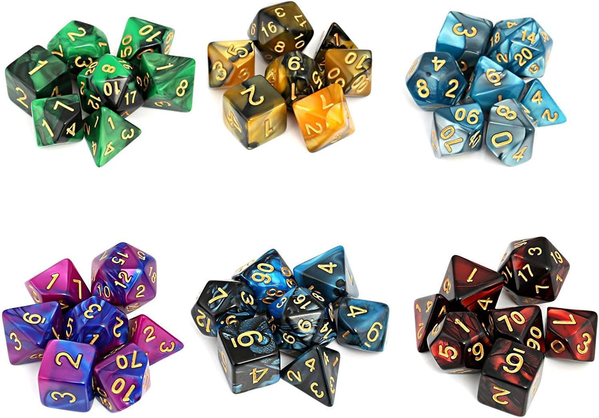Set de Dados Básicos D6 D12 D20 | Accesorios para Juegos – Matriks Toluca